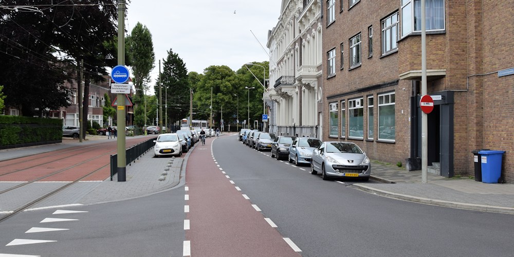 Parkeerplaatsen weg voor nieuw fietspad Scheveningseweg – Zeeheldennieuws